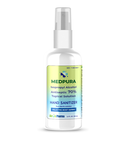 Medpura Skin care | Medpura 70% Isopropyl Alcohol Antiseptic Topical Spray